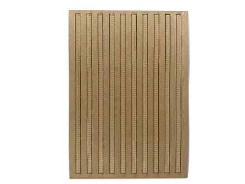 RIVET STRIPS 4MM WIDE LASER CUT FOR OO GAUGE 1:76 MODEL RAILWAY - LX345 ...