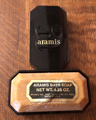 Vintage Aramis Soap In A Case 4.25 oz. Bar Soap with Case New Sealed | eBay