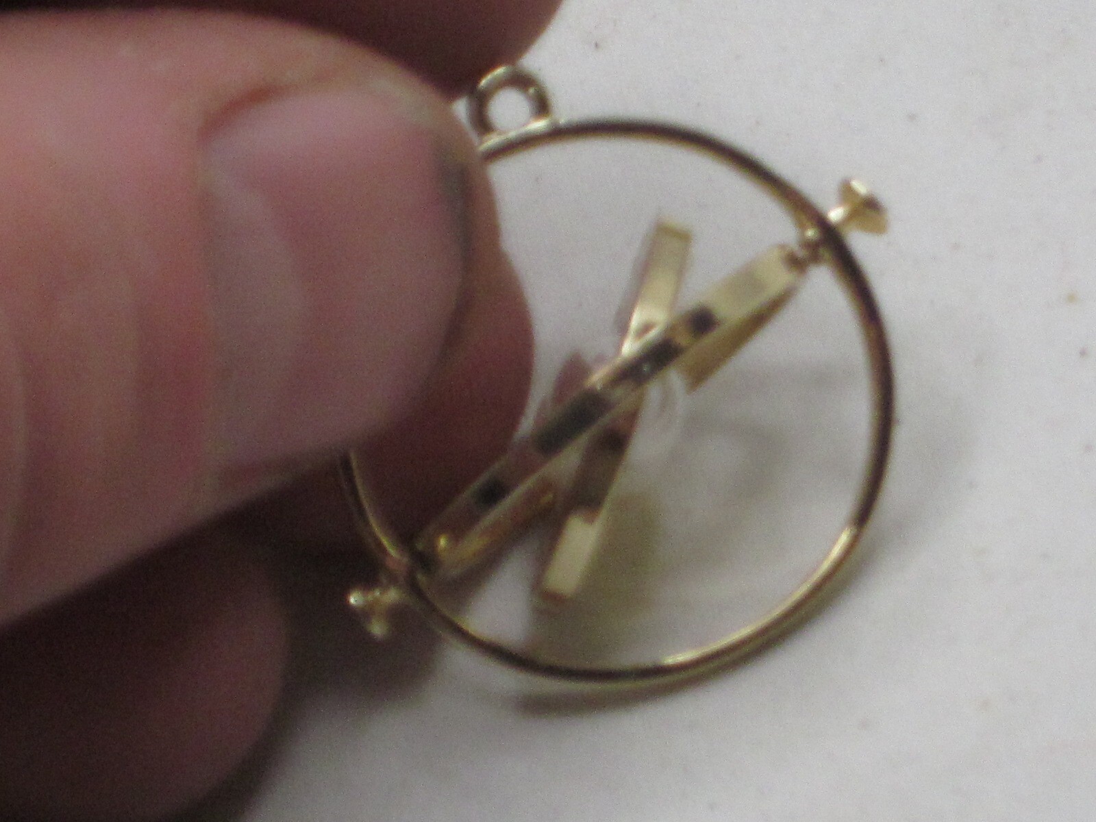 miniature pendant rotating hour glass WBEI Harry Potter time turner | eBay