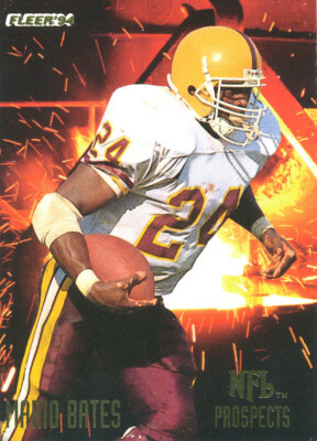 NFL-PROSPECTS Mario Bates INSERT-RC SAINTS CARDINALS LIONS ASU Sun ...