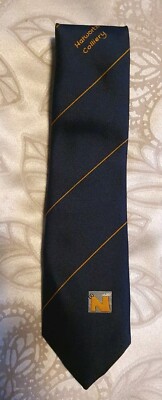 Vintage Men's Neck Tie Harworth Colliery Mine Mining Collectable | eBay