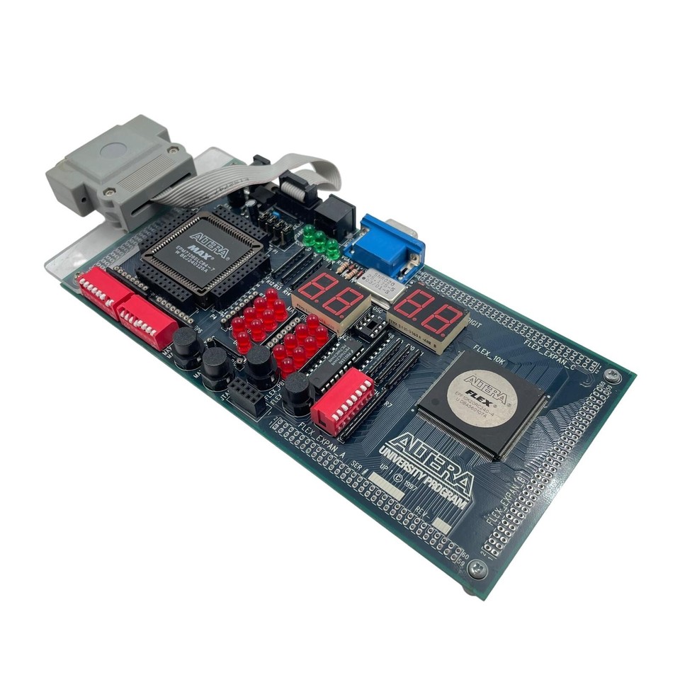Altera University UP 1 Flex Expan Board EPM7128SLC84-7 W/ Byteblaster ...