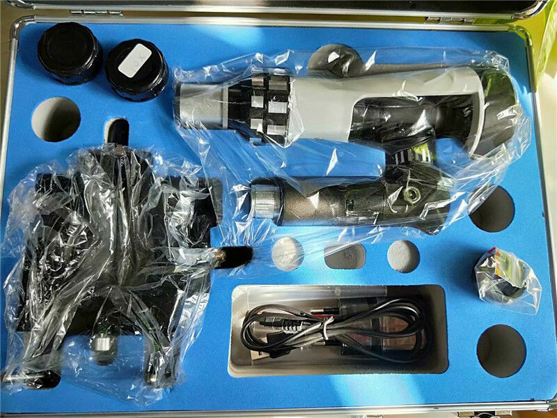 100X-400X Portable Zoom Metallographic Microscope Hand-held microscope ...