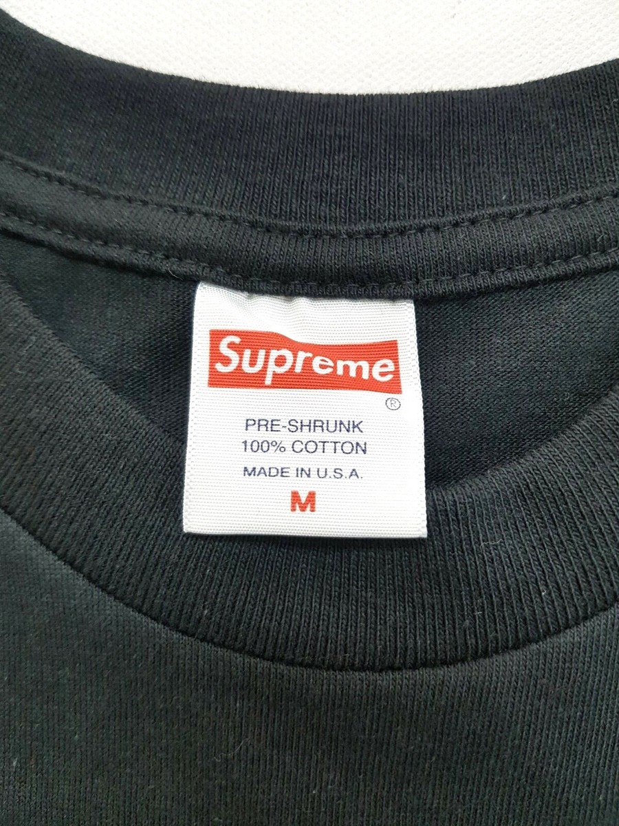 Supreme DNA Tee Black Size Medium T-Shirt FW17 | eBay Supreme DNA Tee Black Size Medium T-Shirt FW17 | eBay