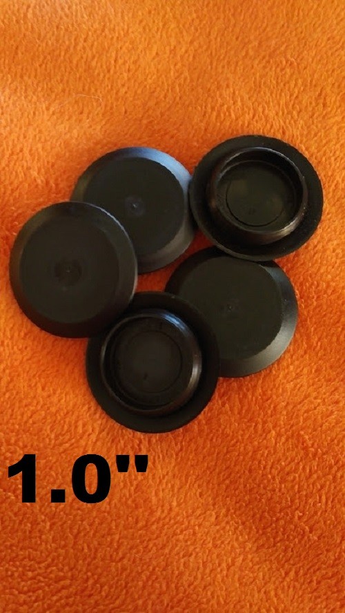 1'' inch sheet metal auto body plastic panel flush fit fender hole plug ...