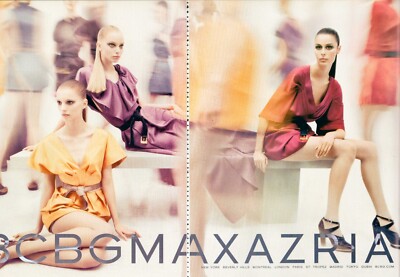 BCBG Footwear Magazine Print Ad Advert long legs high heels shoes 2008 ...