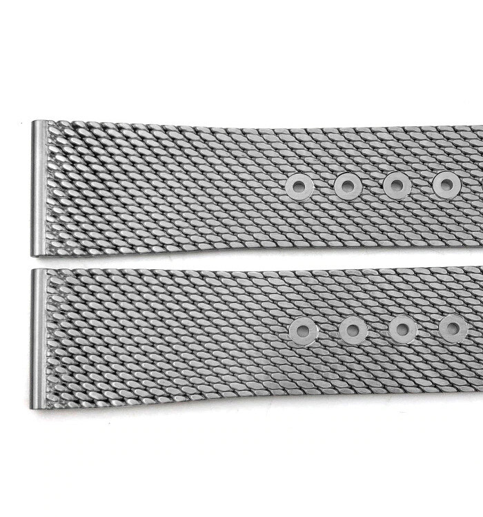 Steel Mesh Strap Bracelet for Omega Speedmaster, Seamaster in Milanese ...