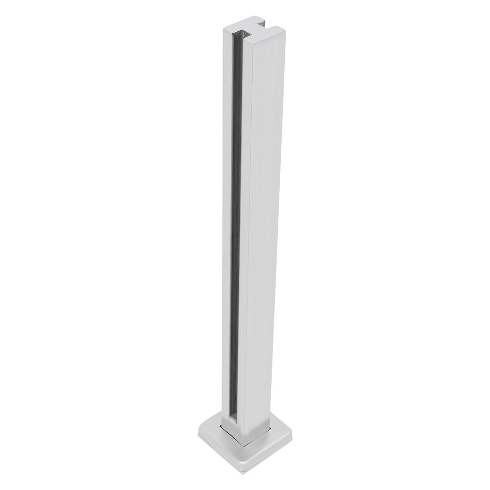Glass Railing Post,Mid Post 65cm 304 Stainless Steel Balustrade for ...