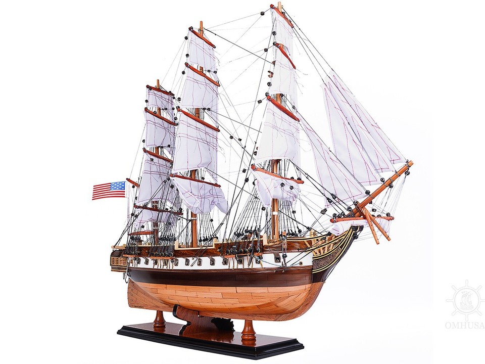 USS Constellation Medium Model Ship Handmade Wooden 30 Inches Fully ...