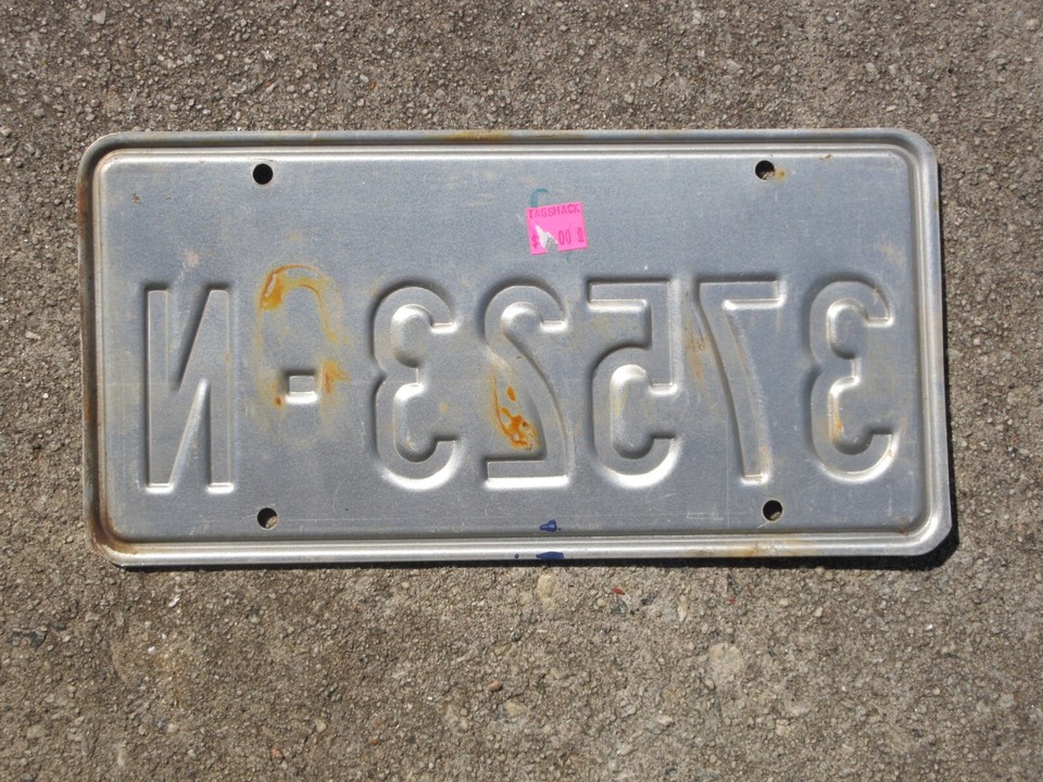 1990 Washington License Plate 3523 N Mount Rainier Chevrolet Ford Dodge ...