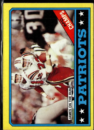1986 Topps #29a Patriots Team Leaders | eBay