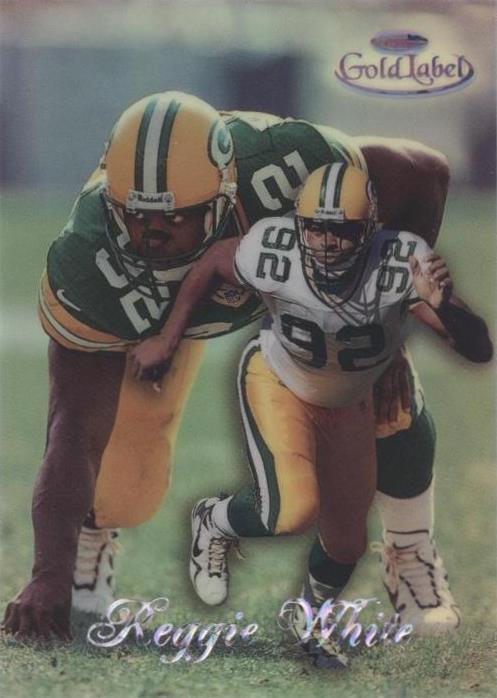 1998 Topps Gold Label - Reggie White #83 Class 2 Black Label for sale ...