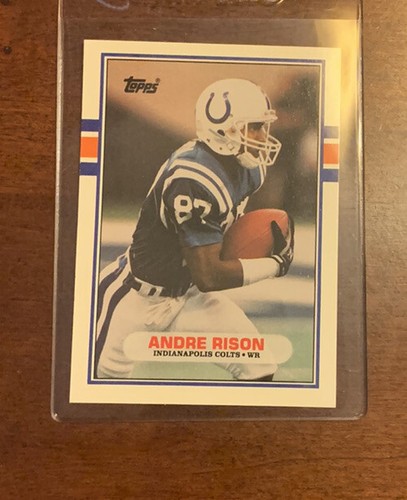 1989 Topps Traded Andre Rison #102T Rookie RC | eBay