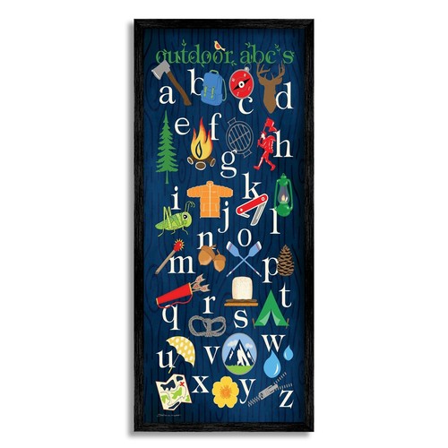 Outdoor ABC's Framed Wall Art 10 x 24 ShkHdrjhV4LWZPelfdfZ9AsTD8mU7mBs ...