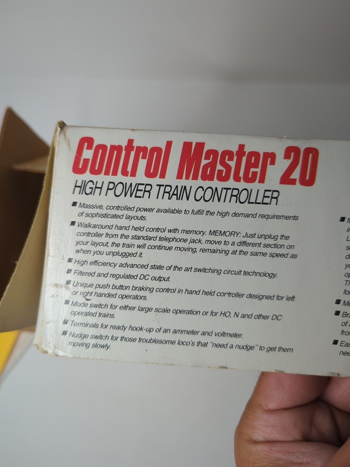 MRC Control Master 20 Walk Around Cab Control With Memory Throttle | eBay