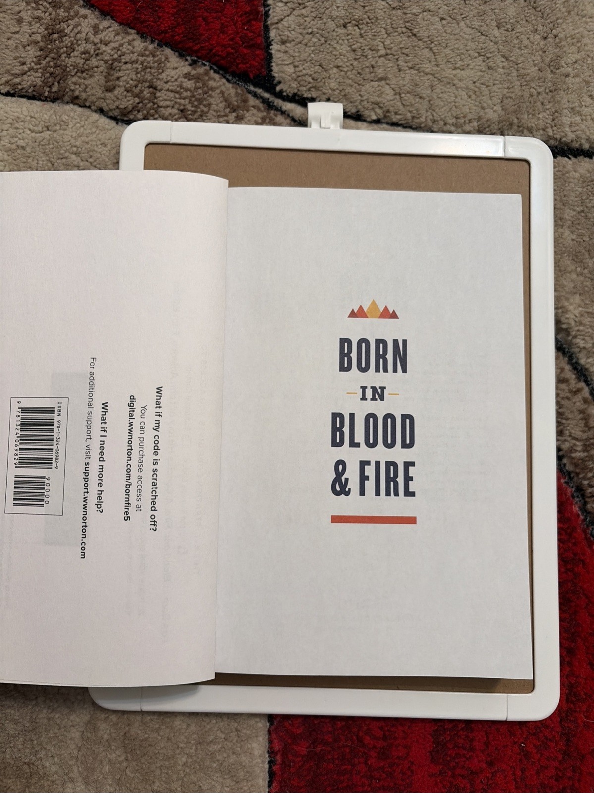 Born In Blood AND Fire 5E By John Charles Chasteen | eBay