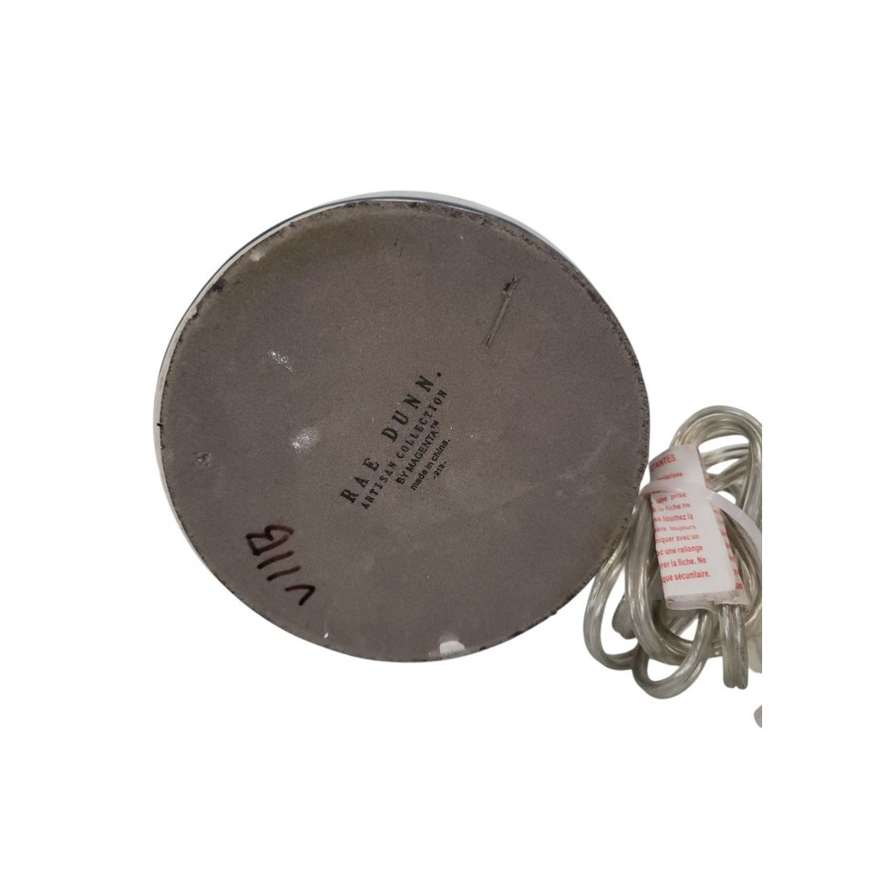 Rae Dunn Glow Celestial Ceramic Accent Lamp Blue Gold | eBay