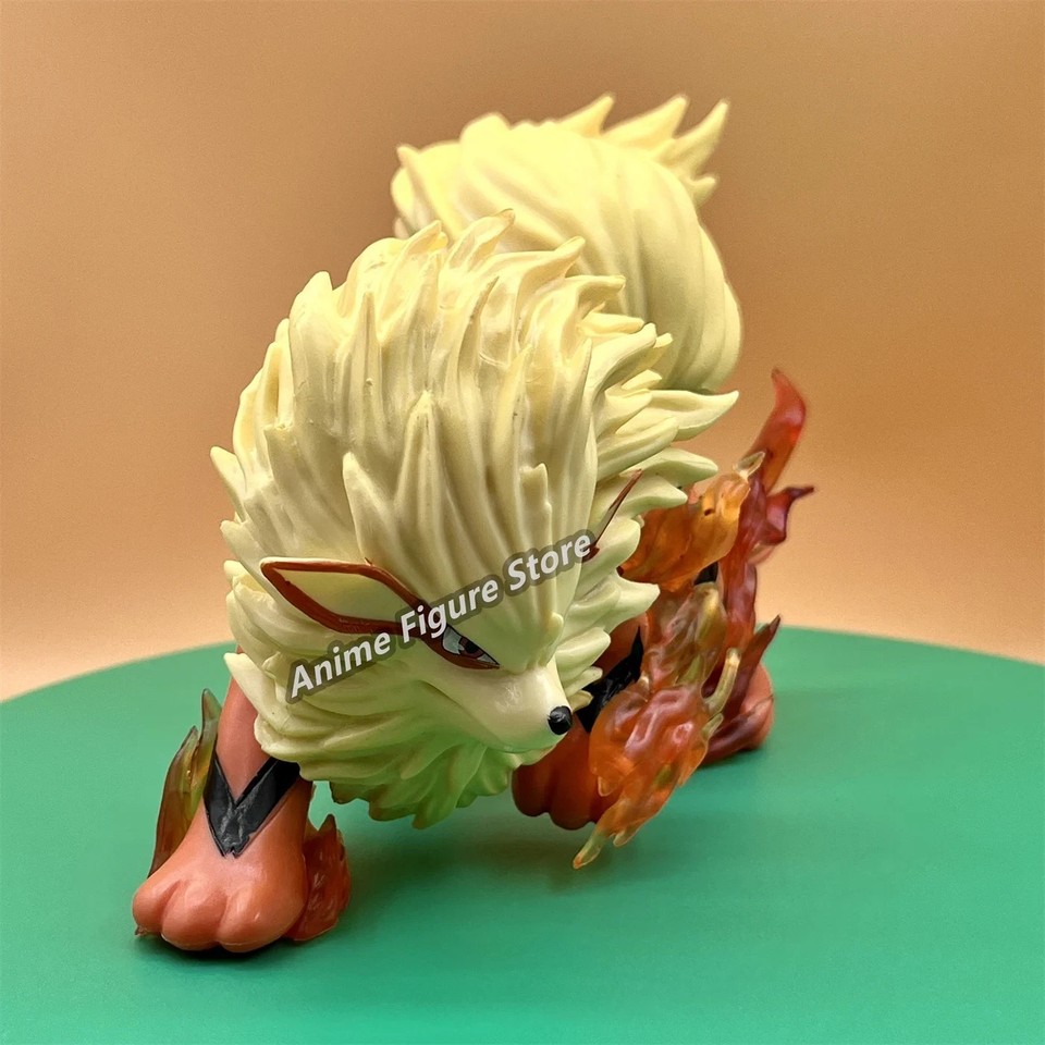 9cm Pokémon Arcanine GK Anime Action Figure PVC Model Statue Collection ...