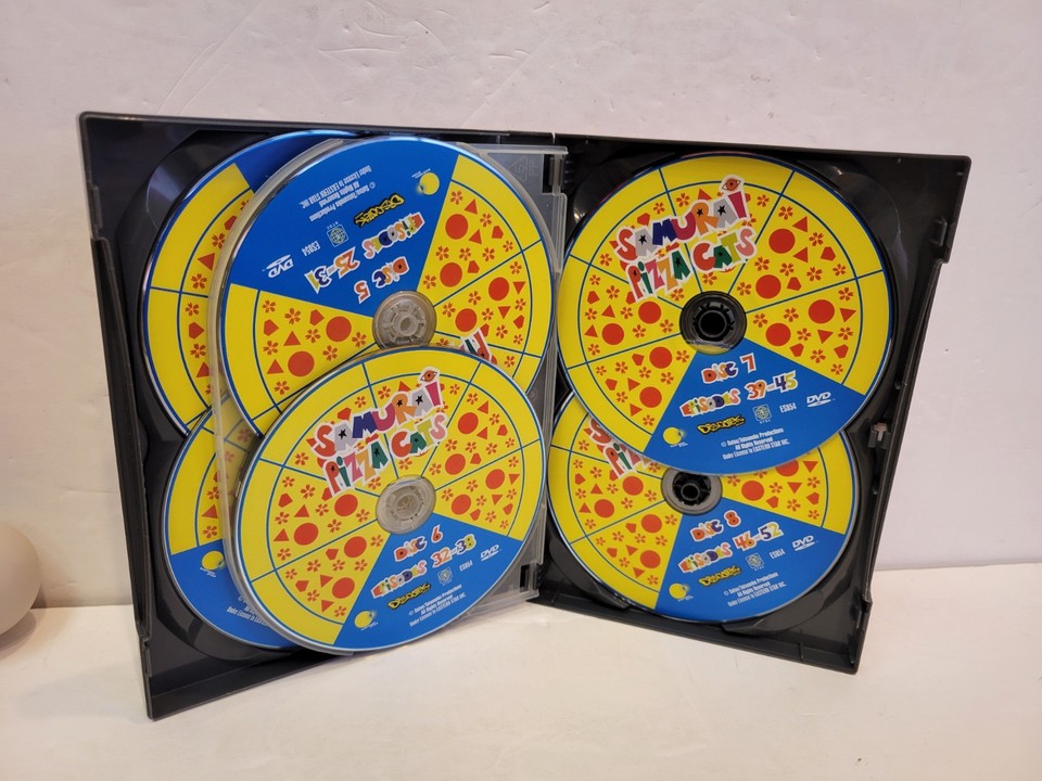 Samurai Pizza Cats: the Complete Series (DVD) | eBay