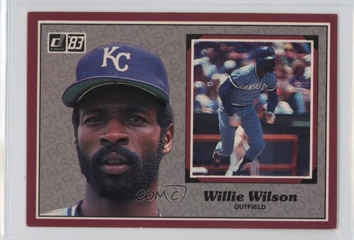 1983 Donruss Action All Stars Willie Wilson #13 | eBay