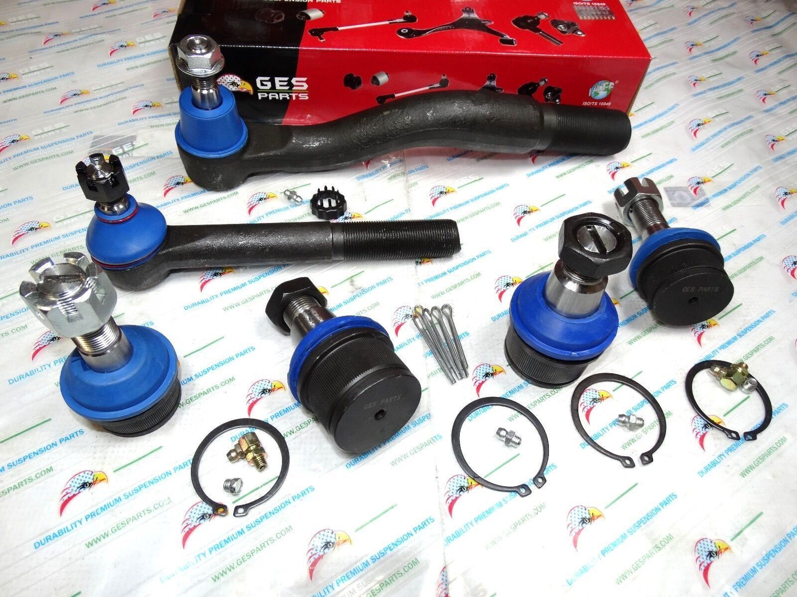 4WD Excursion F-Super Duty 6PCS Suspension & Steering ES3423 ES3427 ...