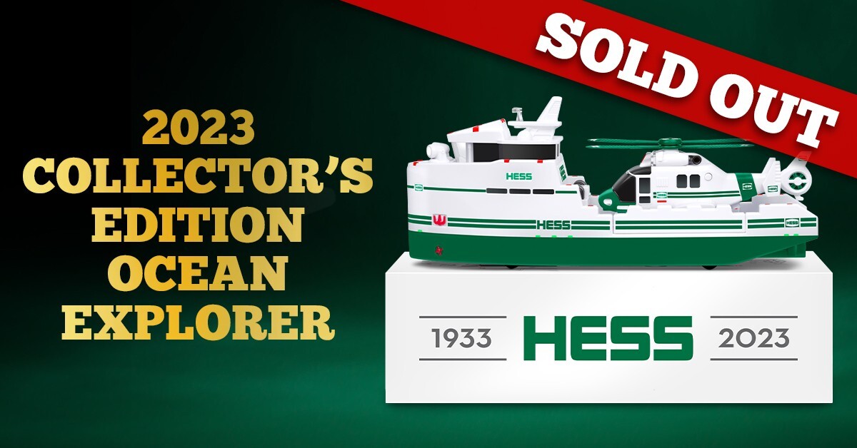 2023 Hess Truck 90th Anniversary Collector's Edition Ocean Explorer1pc ...