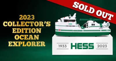 2023 Hess Truck 90th Anniversary Collector's Edition Ocean Explorer1pc ...