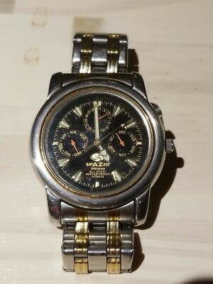 Spazio Milano 2Tone Chrograpgh 42mm Men Watch | eBay