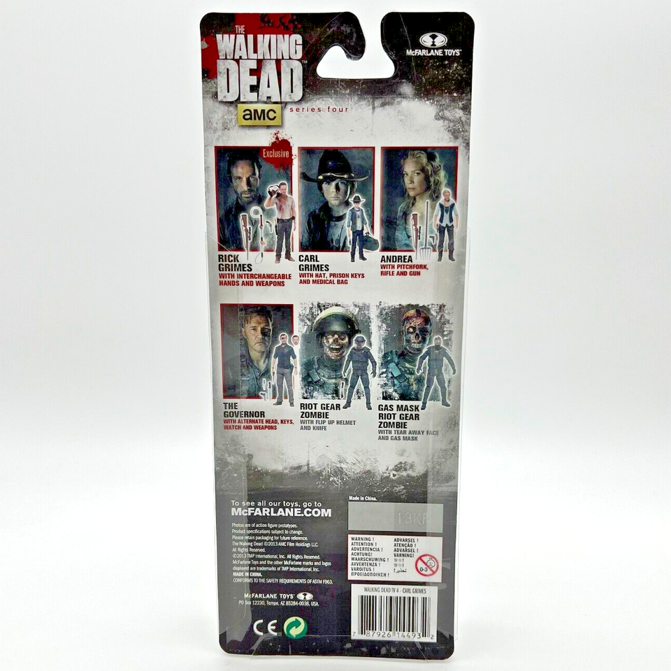 McFarlane Toys AMC TV The Walking Dead Series 4 CARL GRIMES Action ...