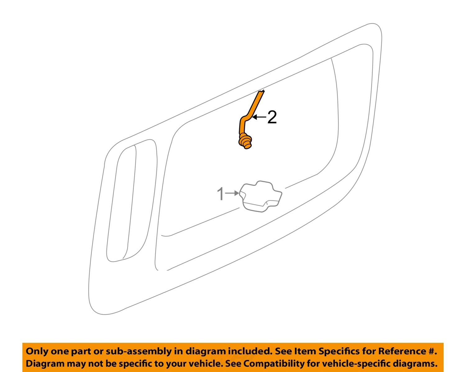 GM OEM 84-24 60 Special Rear Lamps License Lamps-License Lmp Bulb ...