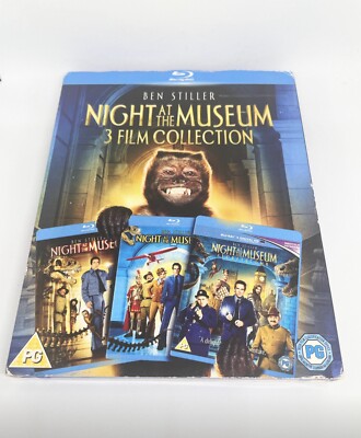 Night at the Museum: 3-Movie Collection Blu-ray Expertly Refurbished ...