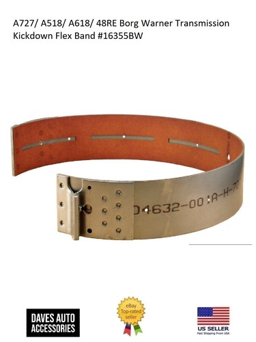 Transmission Kickdown Flex Band #16355BW For Chrysler A727/A518/A618 ...