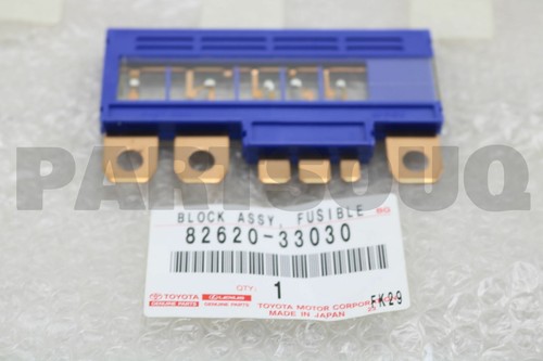 8262033030 Genuine Toyota BLOCK ASSY, FUSIBLE LINK 82620-33030 | eBay