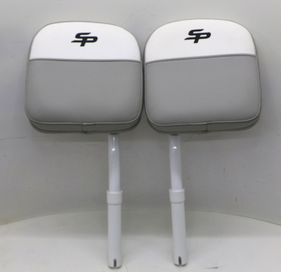 Sea Pro Boat Forward Bow Removable Backrest Seat Cushion Set Gray/White ...