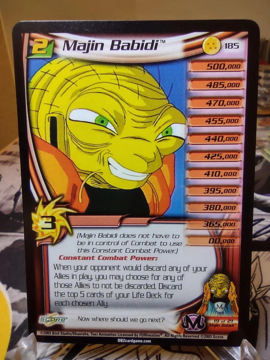 Dbz Babidi And Majin Buu