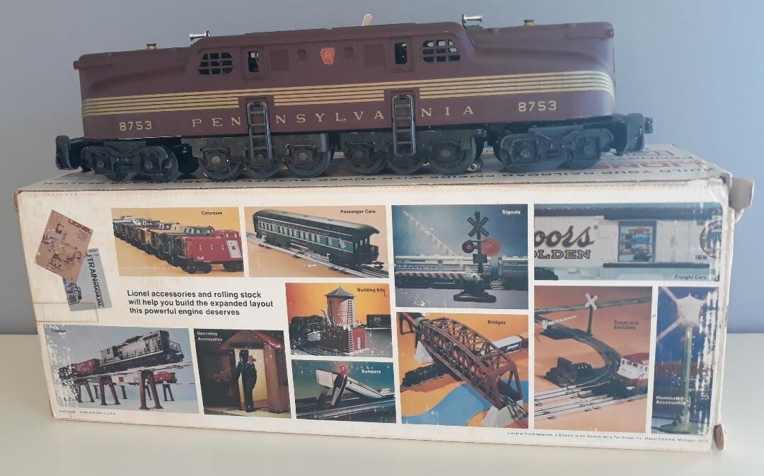Lionel 6-8753 Pennsylvania Railroad PRR #8753 GG-1 Electric Engine ...
