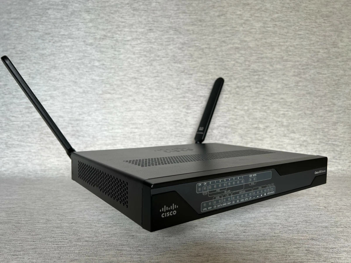 Initial Configuration Of Cisco 819 Router Using Packet 41 Off