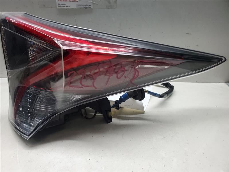 2016-2018, Toyota Prius, Passenger Tail Light, 1.8, FWD, PN: 81551 ...