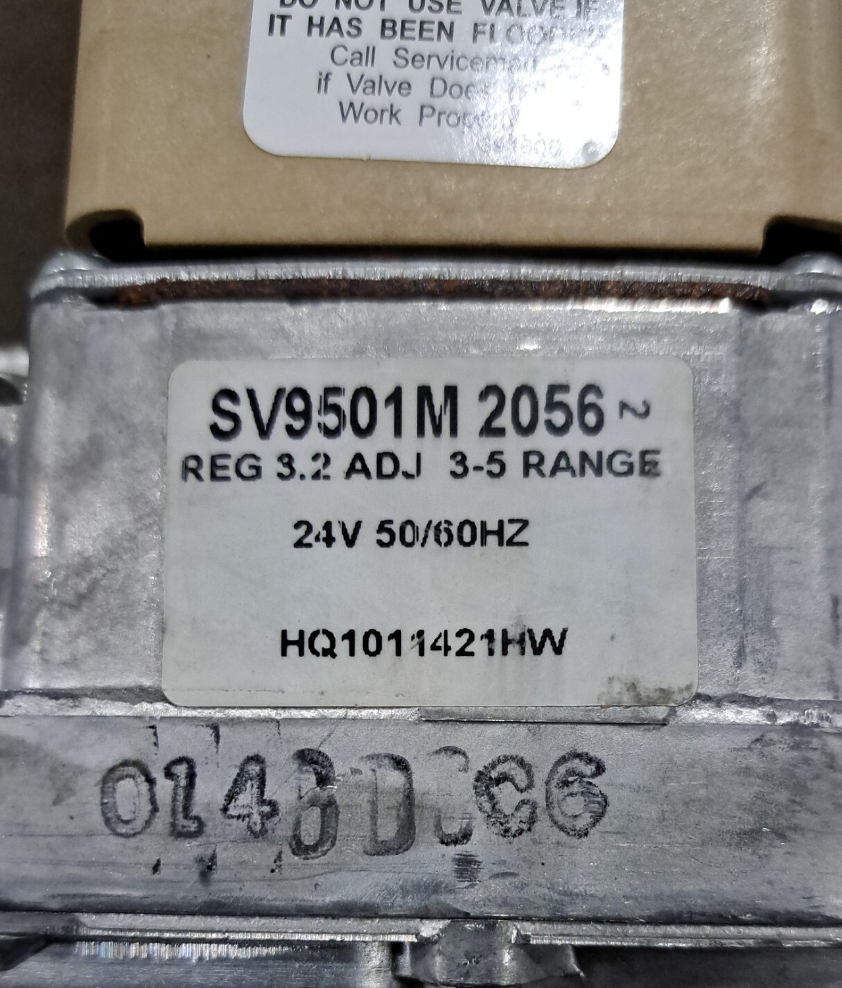 SV9501M 2056 Honeywell Natural Gas Smart Valve SV9501M2056 ...
