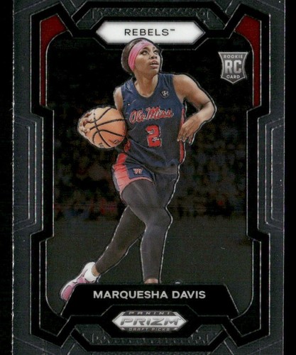 2024 Panini Prizm Draft Picks - Marquesha Davis RC Rookie #96 Ole Miss ...