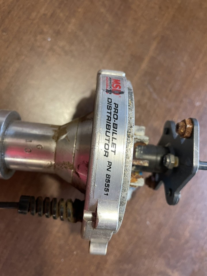 MSD 85551 Chevy SBC 350 BBC 454 Series Pro Billet Distributor MSD 85551 ...