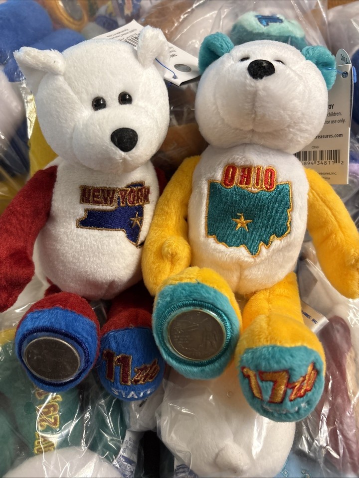Limited Treasures Collectible 27 Coin Bears- RARE Limited Edition State ...