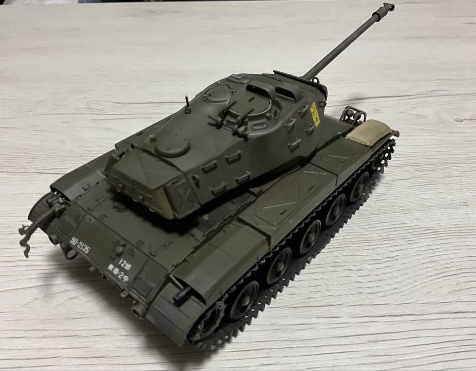 Assembled Tamiya 1/35 Tank M41 Walker Bulldog Japan | eBay