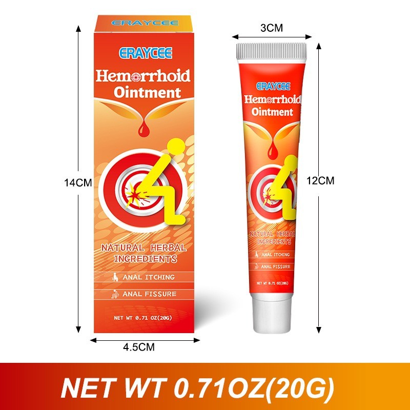 Safety Hemorrhoids Remove Ointment Herbal Cream Relief Piles Pain ...
