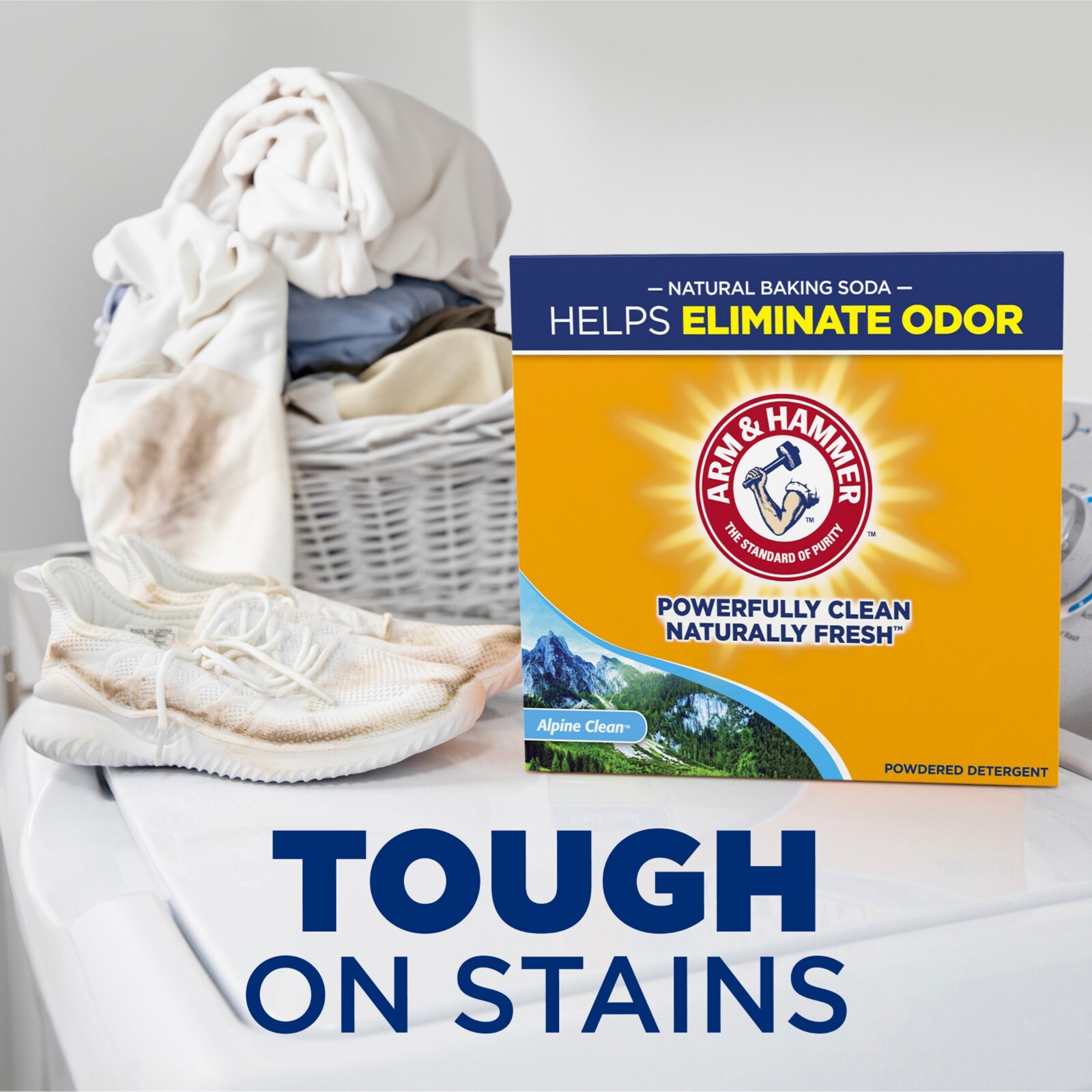 3 PACK ARM & HAMMER Powder Laundry Detergent, Alpine Clean, 9.56 lb ...