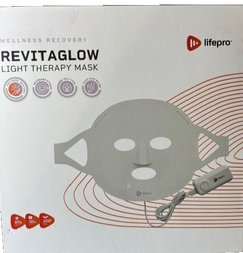New in Box 1-pc LifePro Revitaglow Light Therapy Mask Wellness Recovery ...