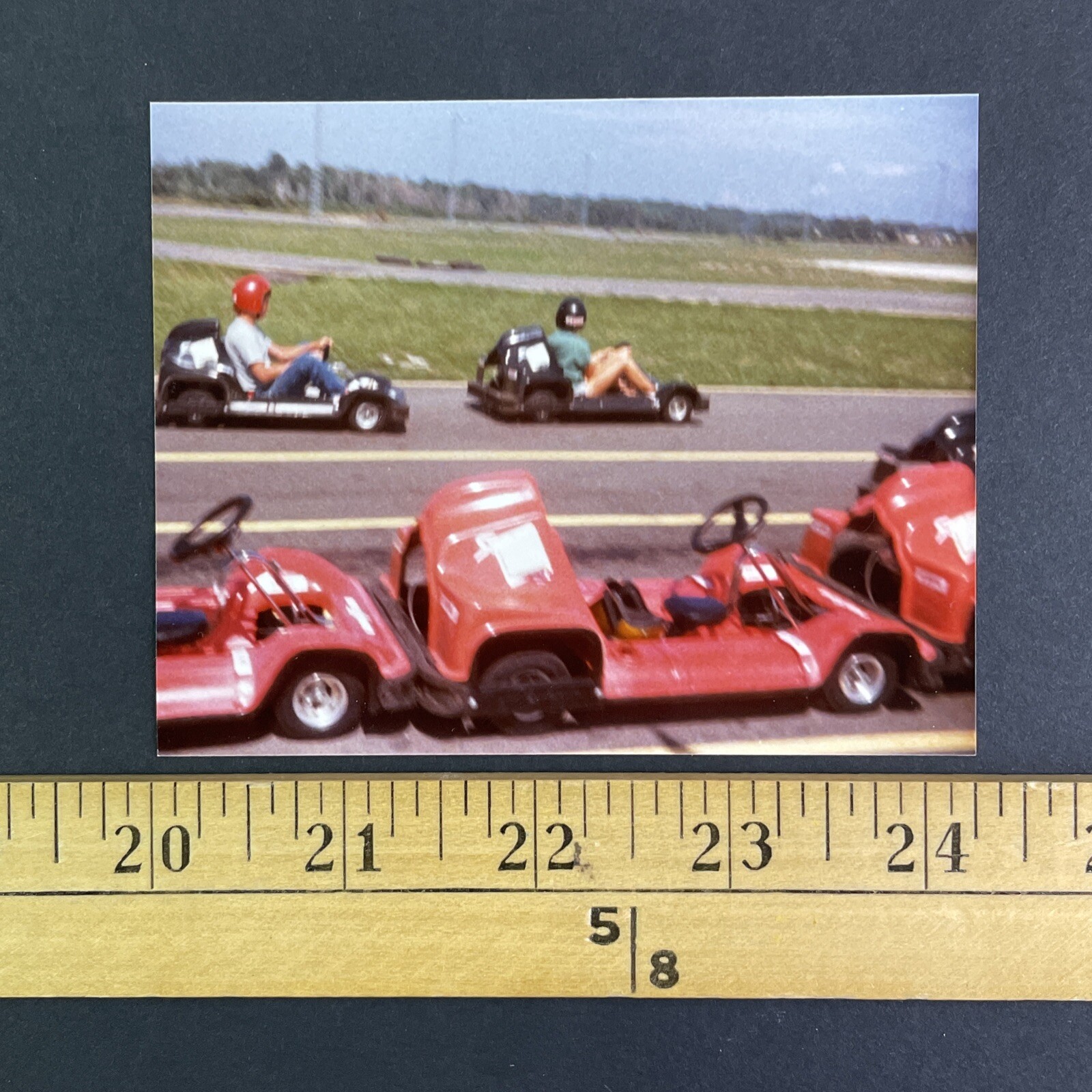 Vintage 1980s Woman Racing Go-Karts In Wasaga Beach ONT Photo Lot Of 4 ...