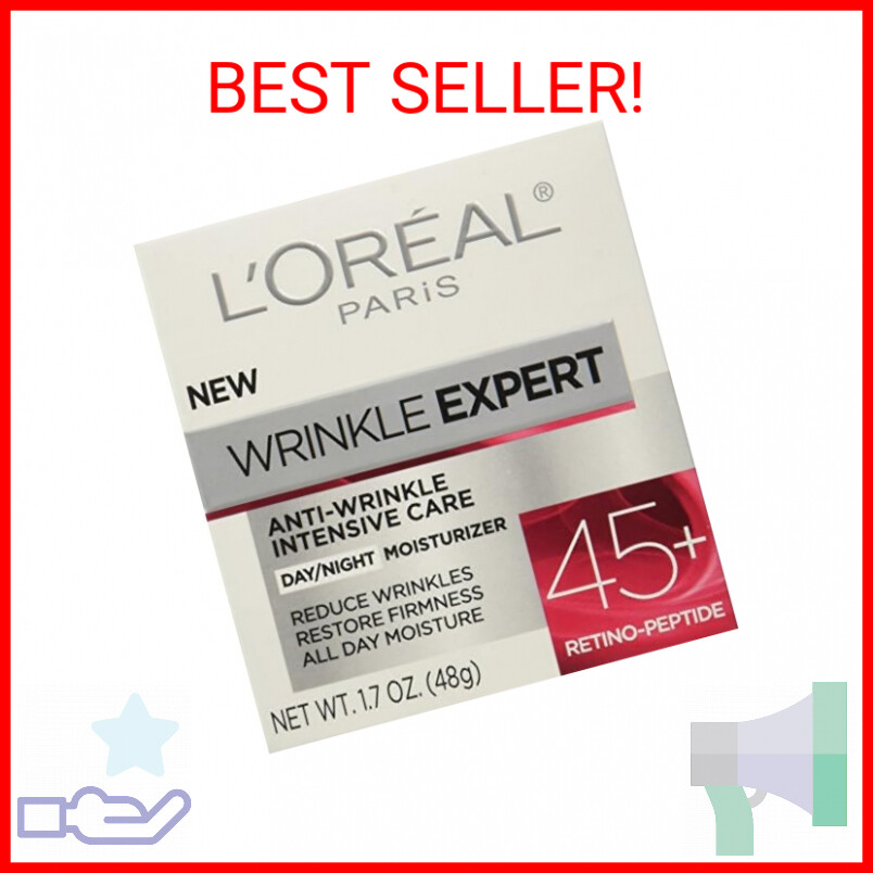 L'Oreal Paris Wrinkle Expert 45+ Anti-Aging Face Moisturizer with ...