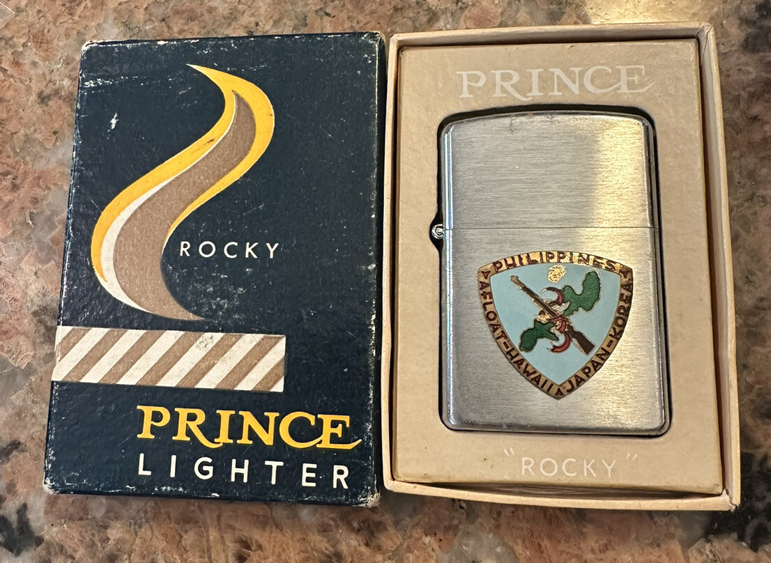 VTG 1961-1962 PRINCE ROCKY LIGHTER AFLOAT HAWAII JAPAN KOREA PHILIPPINE ...