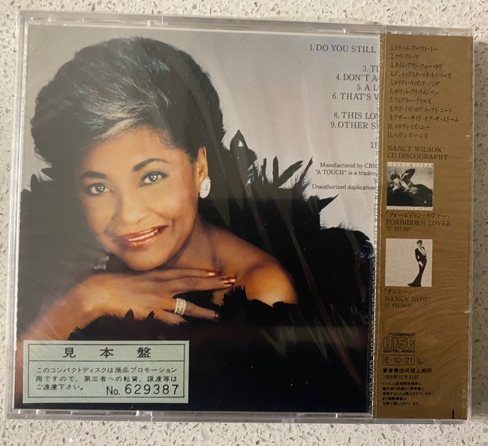 Nancy Wilson – A Lady With A Song (CD) JAPAN OBI ESCA-5009 NEW & Sealed ...